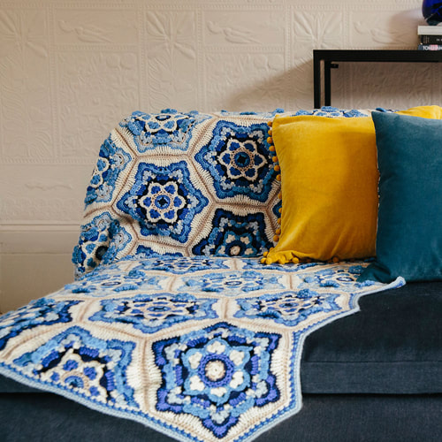Delft Crochet Blanket Pattern – Knit Nottingham